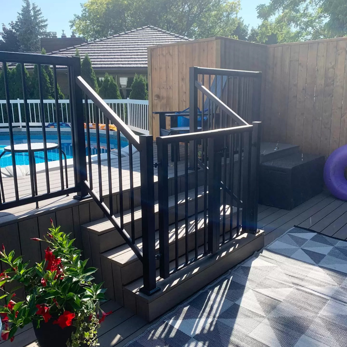 Vista Bronze Stair Bracket Package – The Ultimate Deck Shop