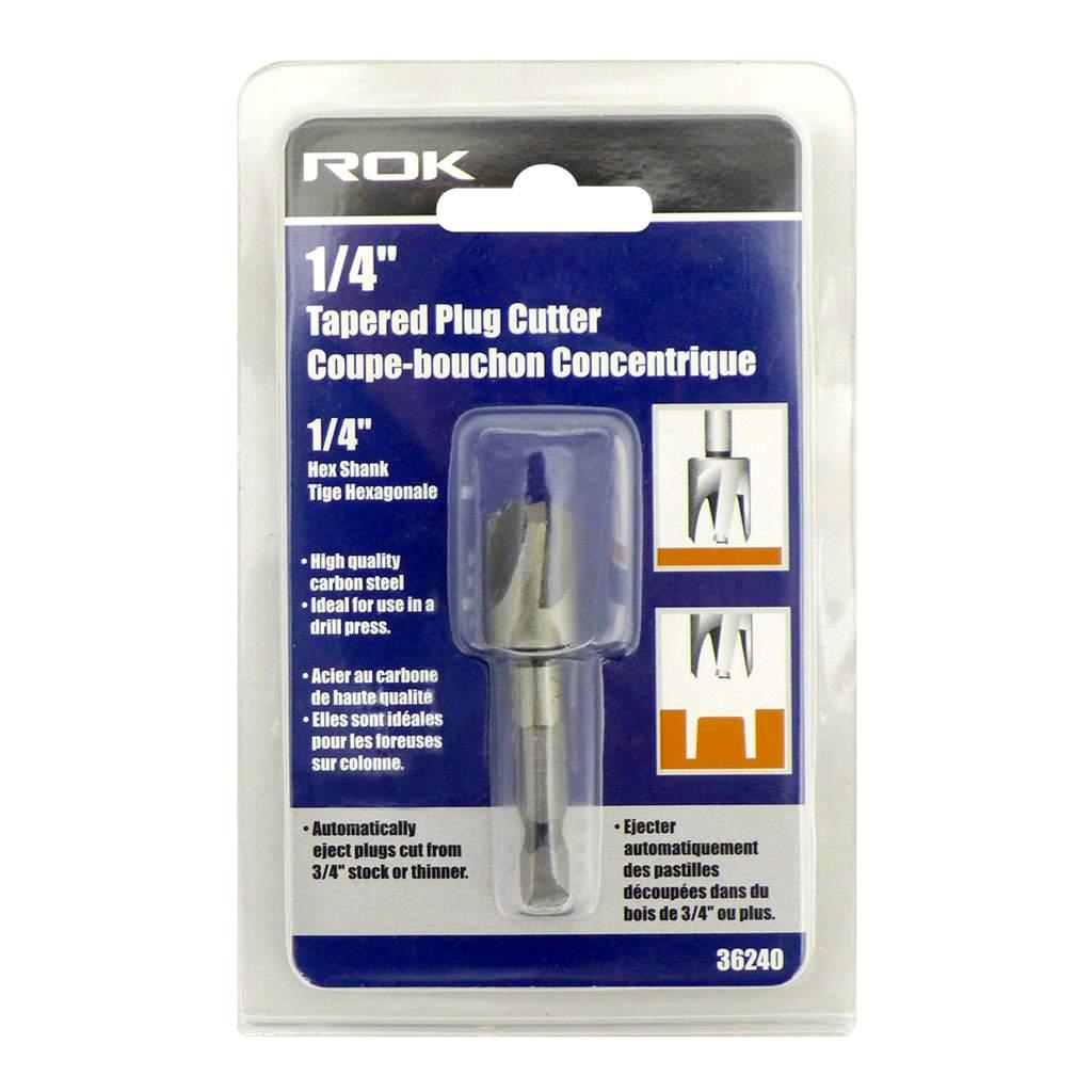 ROK 1/4-inch Tapered Plug Cutter – The Ultimate Deck Shop
