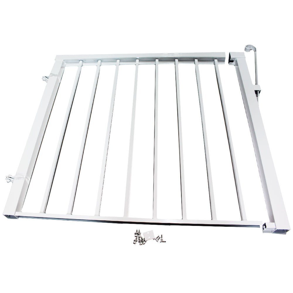 Vista 48" Standard Picket Gate White 36" – The Ultimate Deck Shop