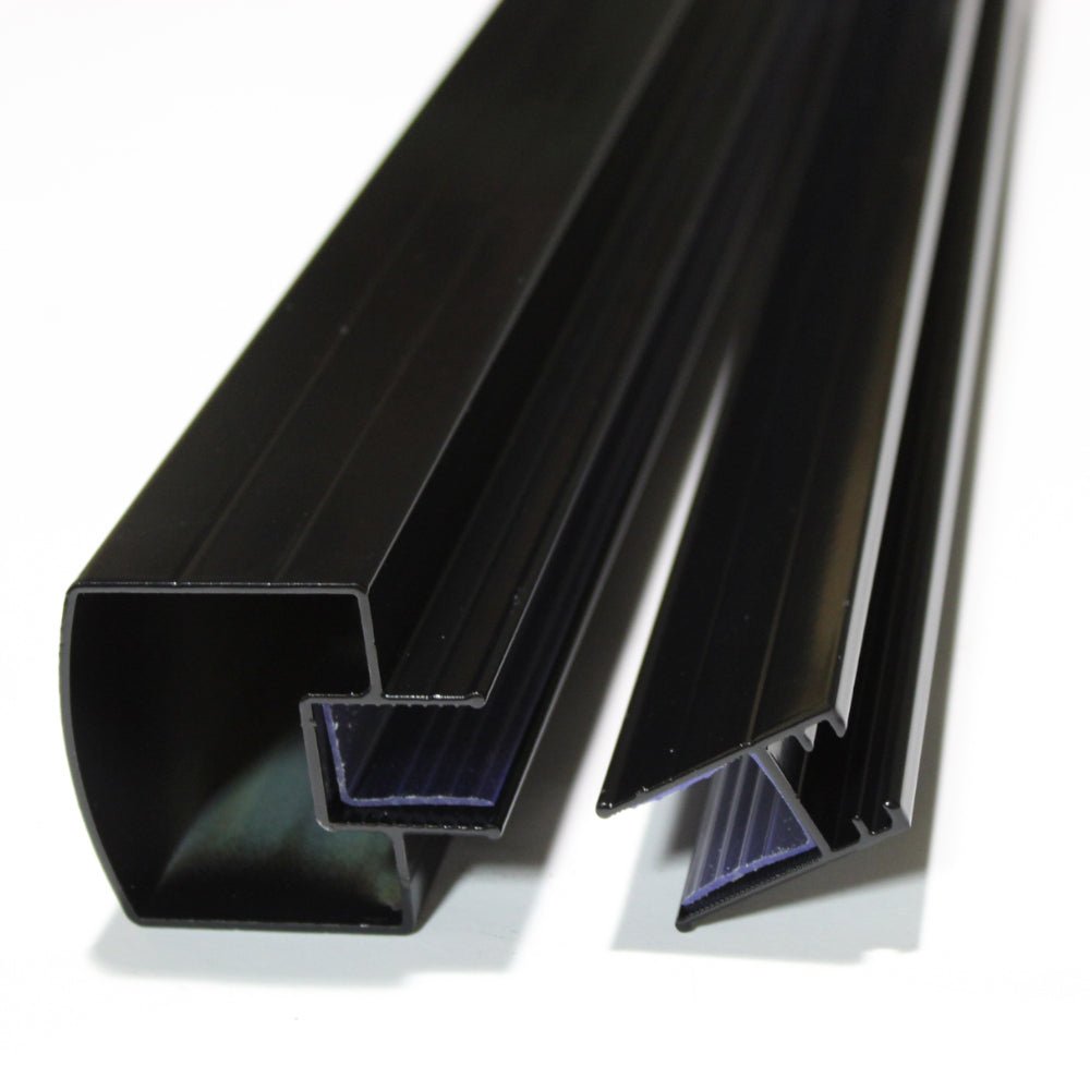 Vista Black Top & Bottom Rail 7' | TUDS – The Ultimate Deck Shop