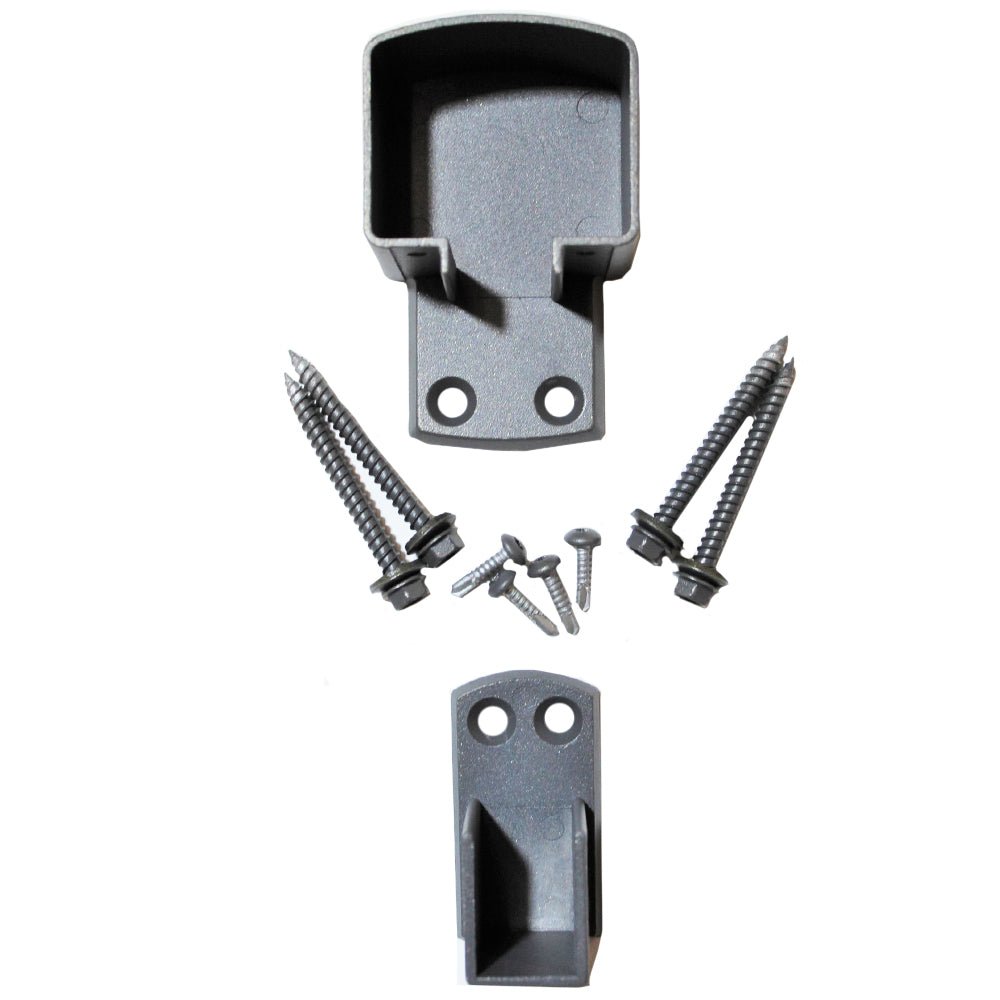 Vista Textured Grey Wall Bracket Package – The Ultimate Deck Shop